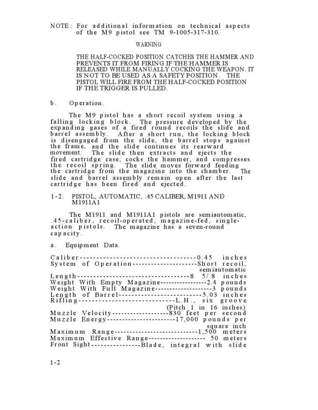 TM 23-35: Revolver, US Army Handguns