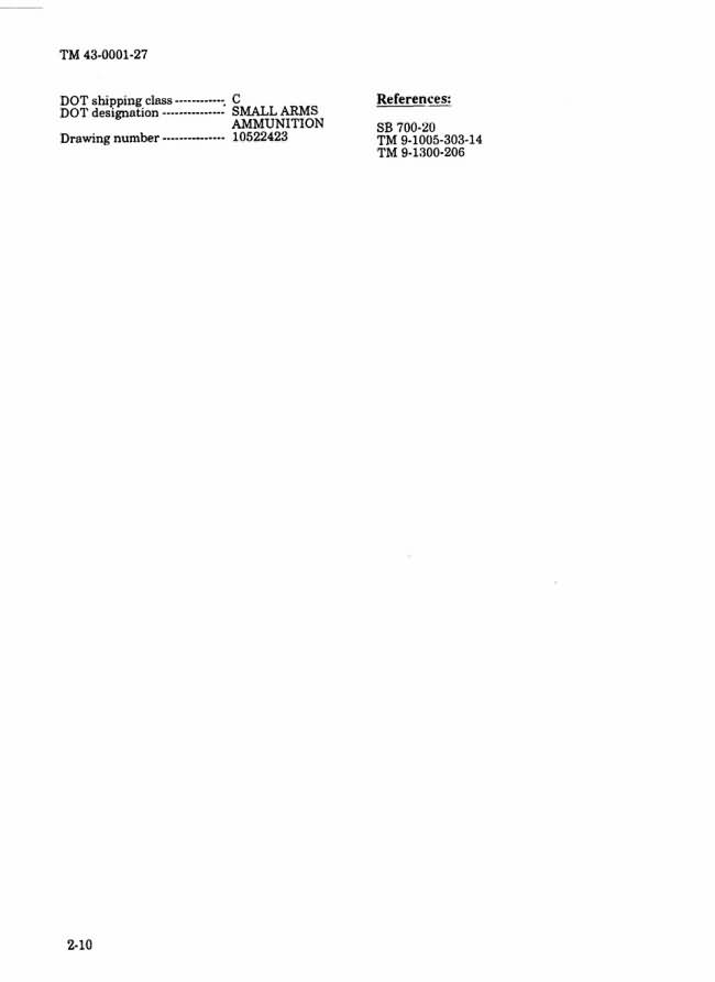 TM 43-0001-27 Ammo Shotgun