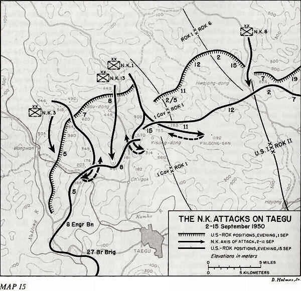 CHAPTER XXII, Perimeter Battle, South to the Naktong, North to the Yalu