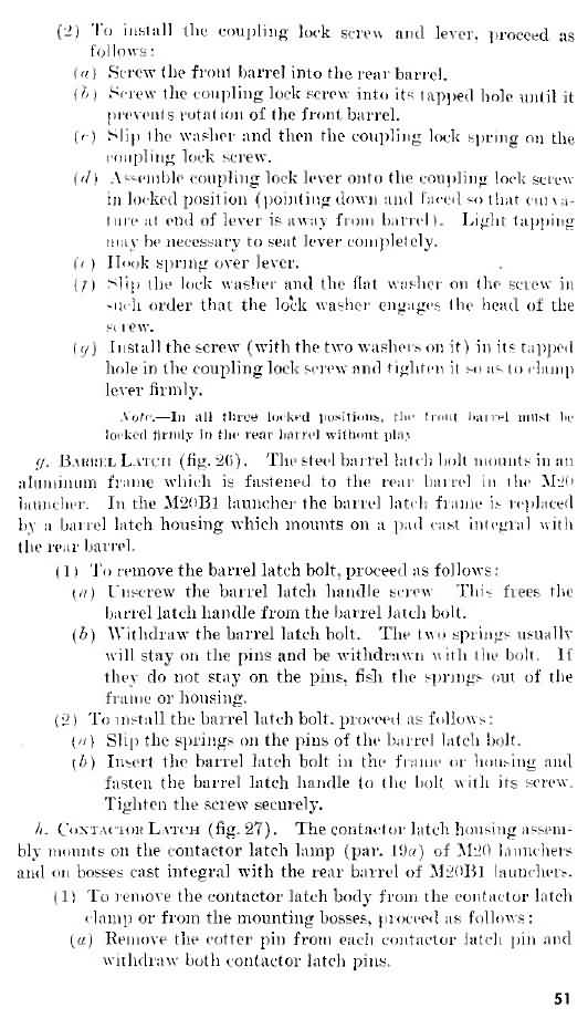TM 9-297: 3.5-In Rocket Launcher, M20 and M20B1 8/50; Maintenance