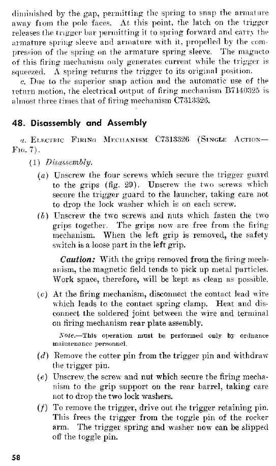 TM 9-297: 3.5-In Rocket Launcher, M20 and M20B1 8/50; Maintenance