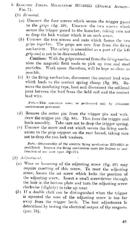 TM 9-297: 3.5-In Rocket Launcher, M20 and M20B1 8/50; Maintenance
