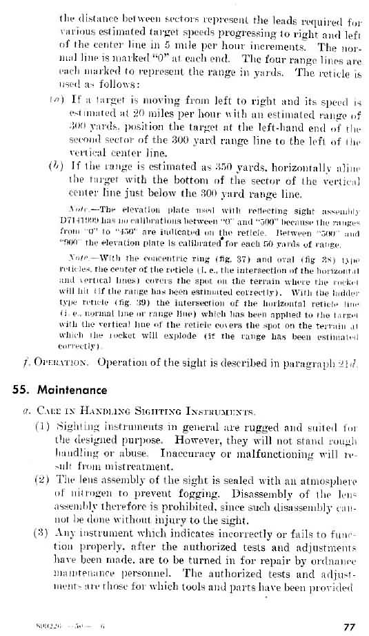 TM 9-297: 3.5-In Rocket Launcher, M20 and M20B1 8/50; Maintenance
