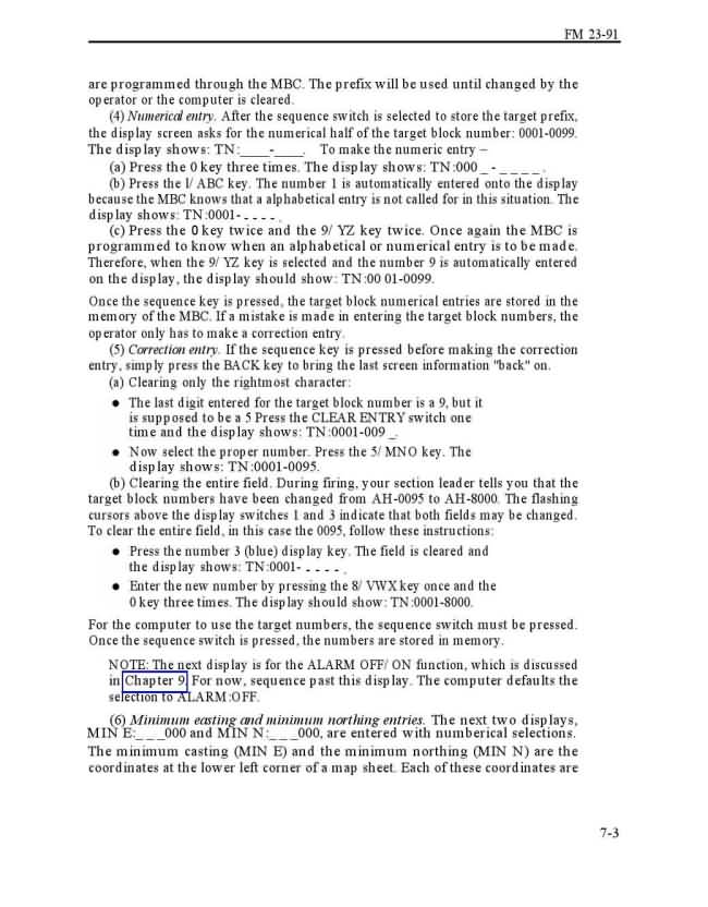 Mortar Gunnery Ch1 Introduction